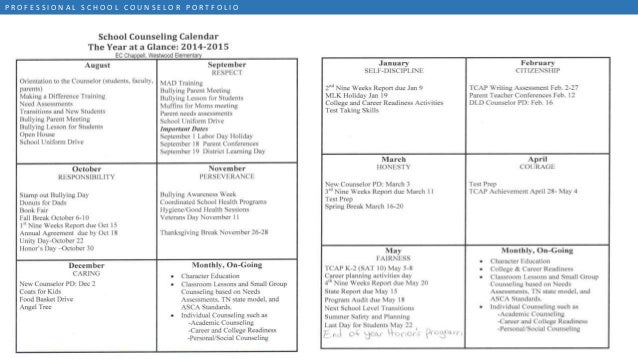 Counselor Portfolio ecc
