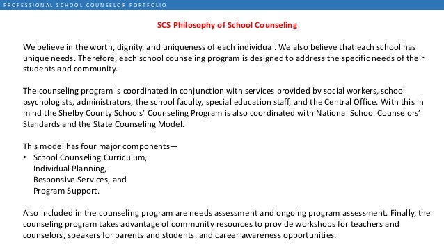 Counselor Portfolio ecc