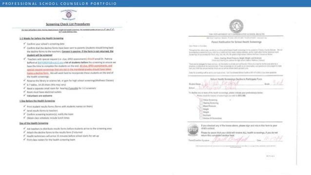 Counselor Portfolio ecc