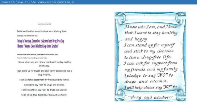 Counselor Portfolio ecc