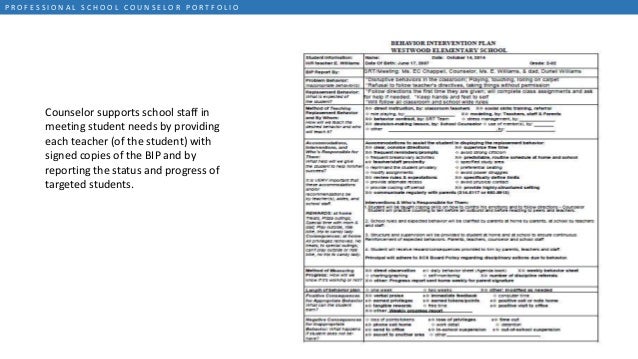 Counselor Portfolio ecc