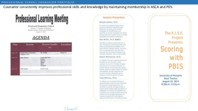 Counselor Portfolio ecc