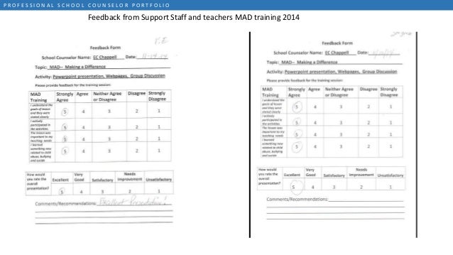 Counselor Portfolio ecc
