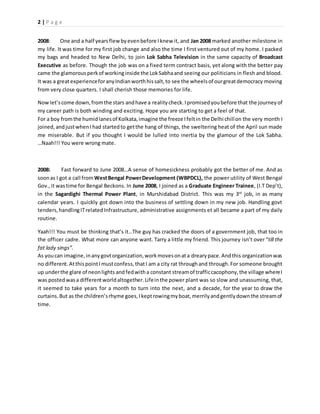 Professional Summary | PDF