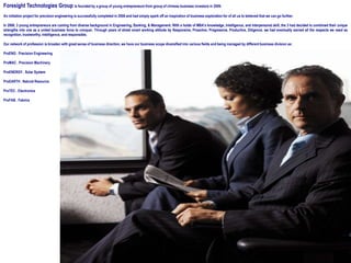 Foresight Technologies Group | PPTX