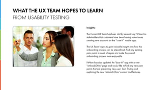 Usability report sample | PPT