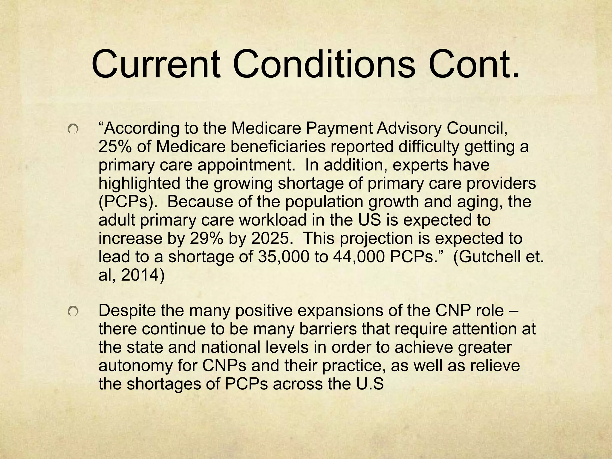 The Barriers that Prevent Certified Nurse Practitioner (CNP) Practice ...