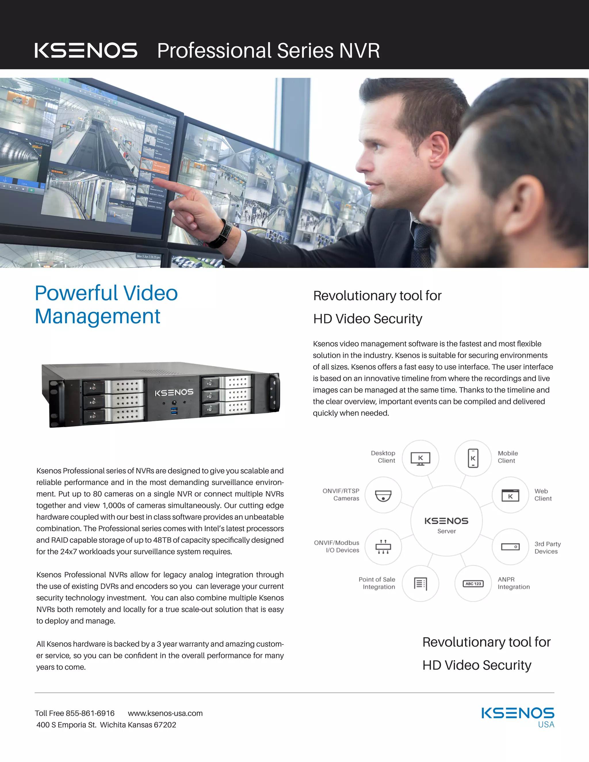 Ksenos Professional NVR | PDF