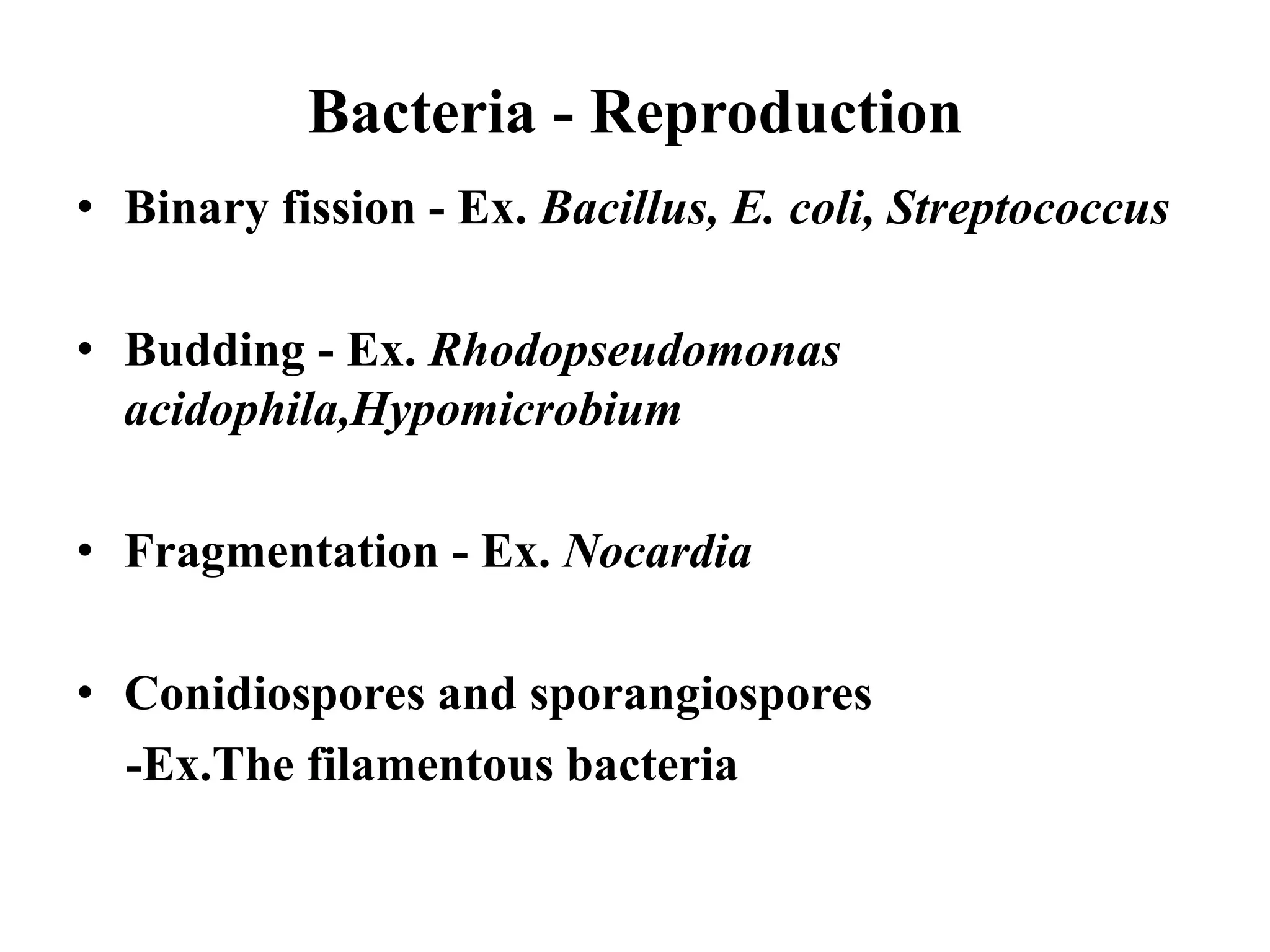 Bacteria growth and nutritional requirements. | PPTX
