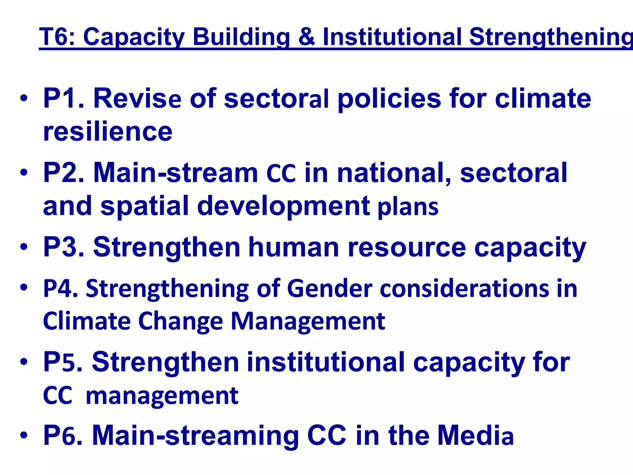 Bangladesh experience in integrating climate change into national ...