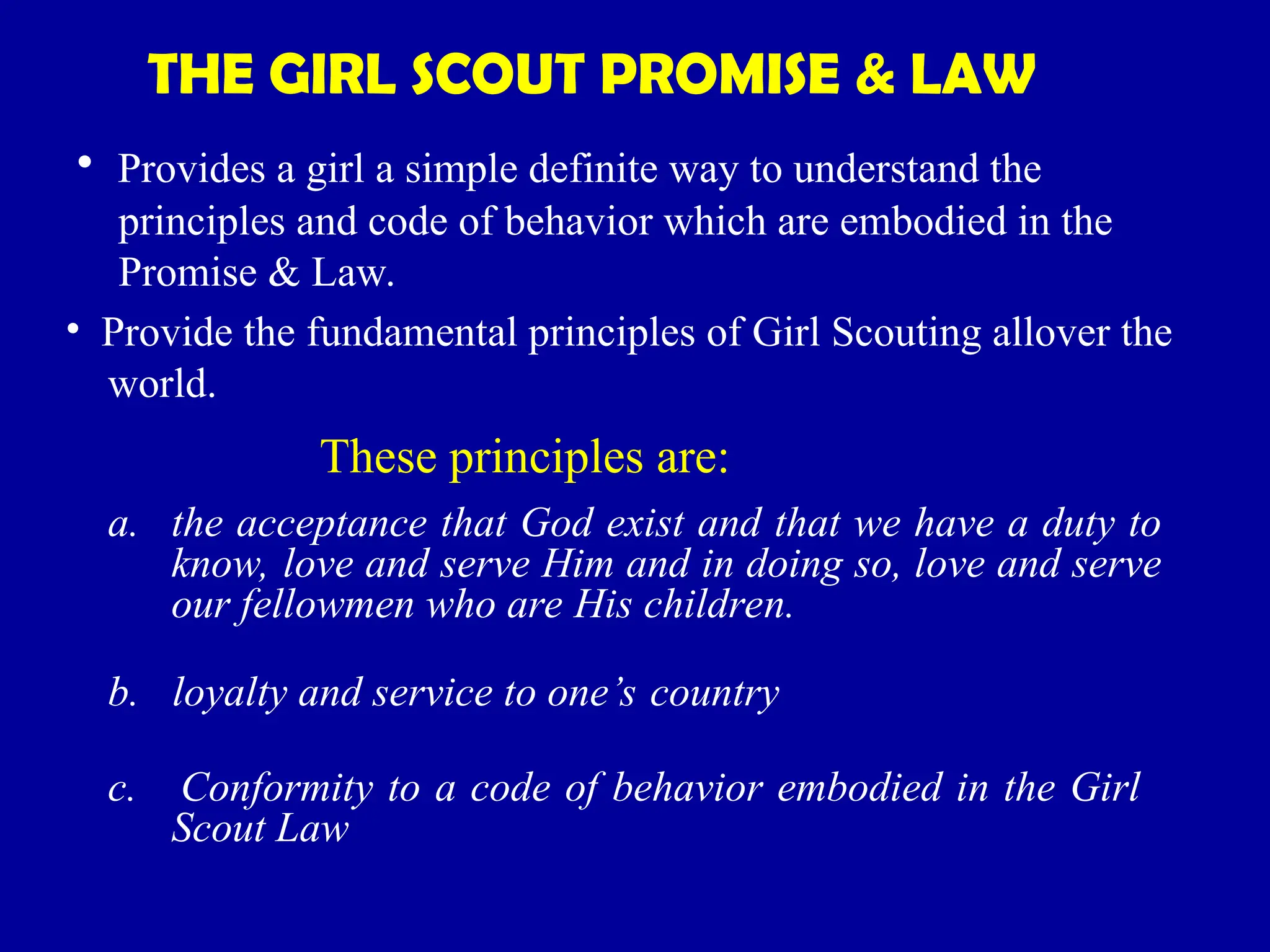Five Basic Essentials in Girl Scouting.ppt