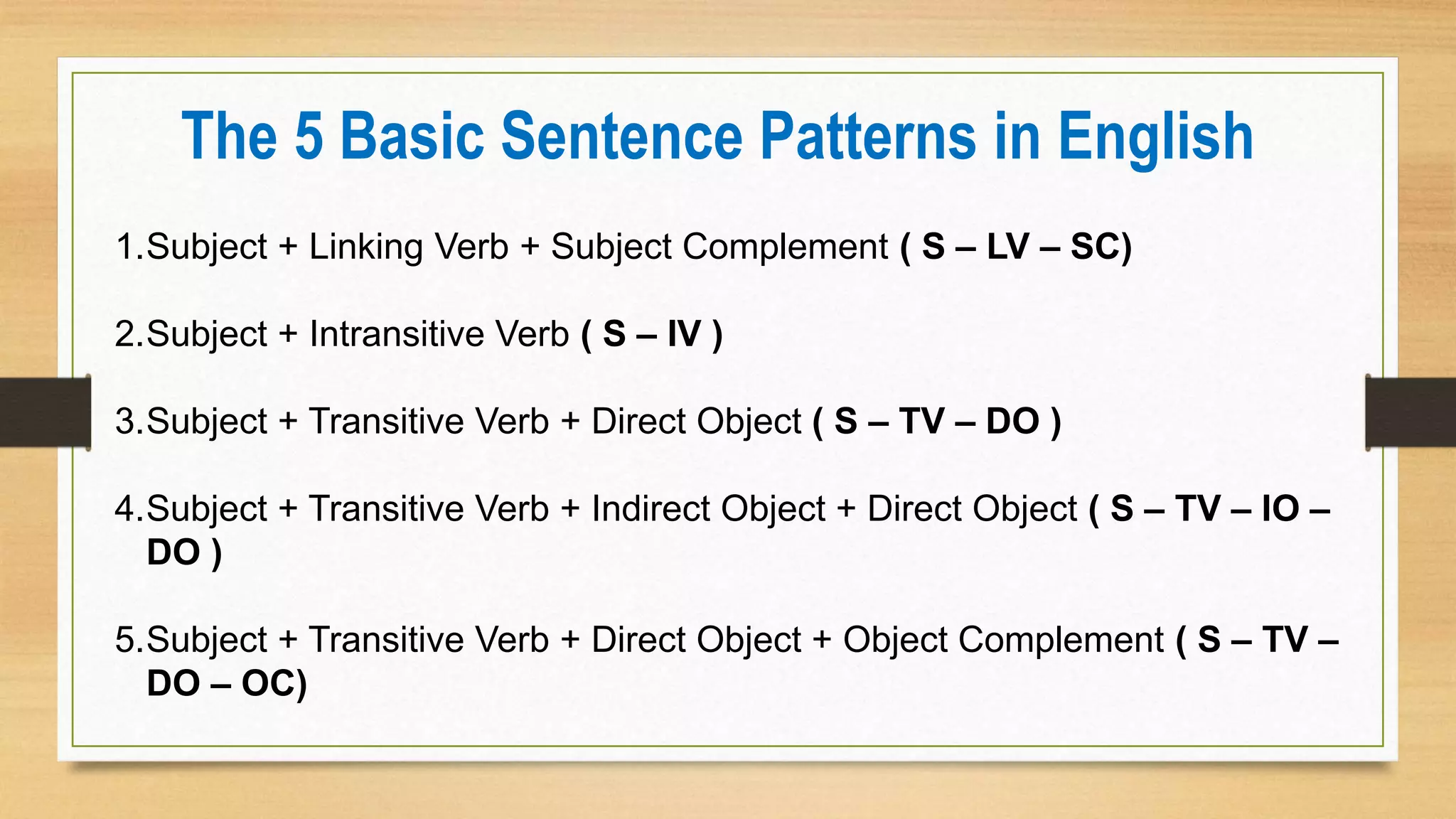5 Basic Sentence Patterns.pptx
