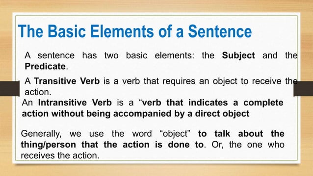 5 Basic Sentence Patterns.pptx | Desserts and Baking | Food & Drink