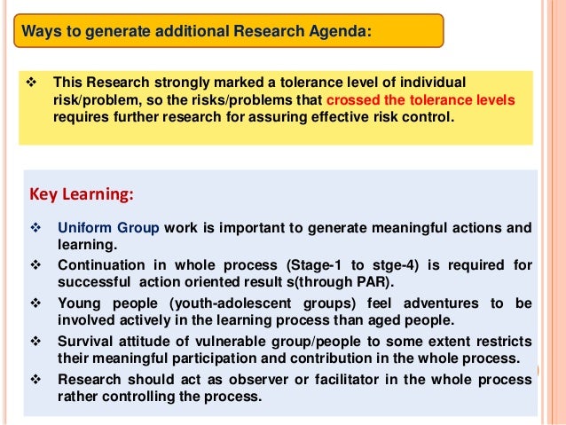 Presentation- PAR Approaches