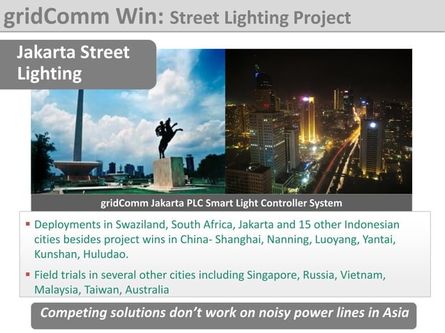 gridComm_corporate_summary_Street Lights | PPT