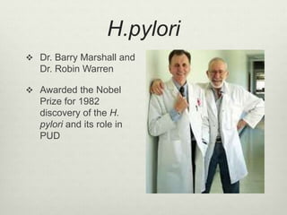 peptic ulcer draft | PPT