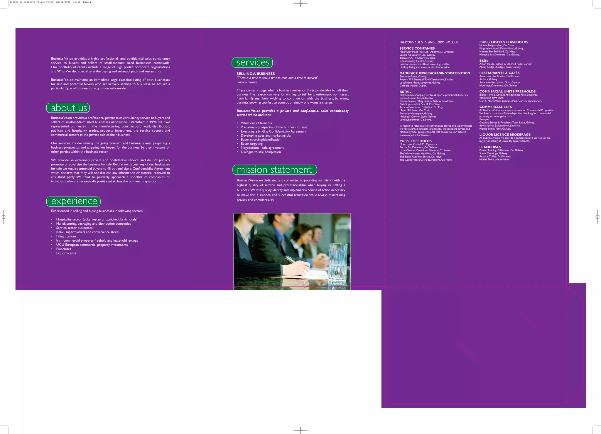 Business Vision Brochure | PDF
