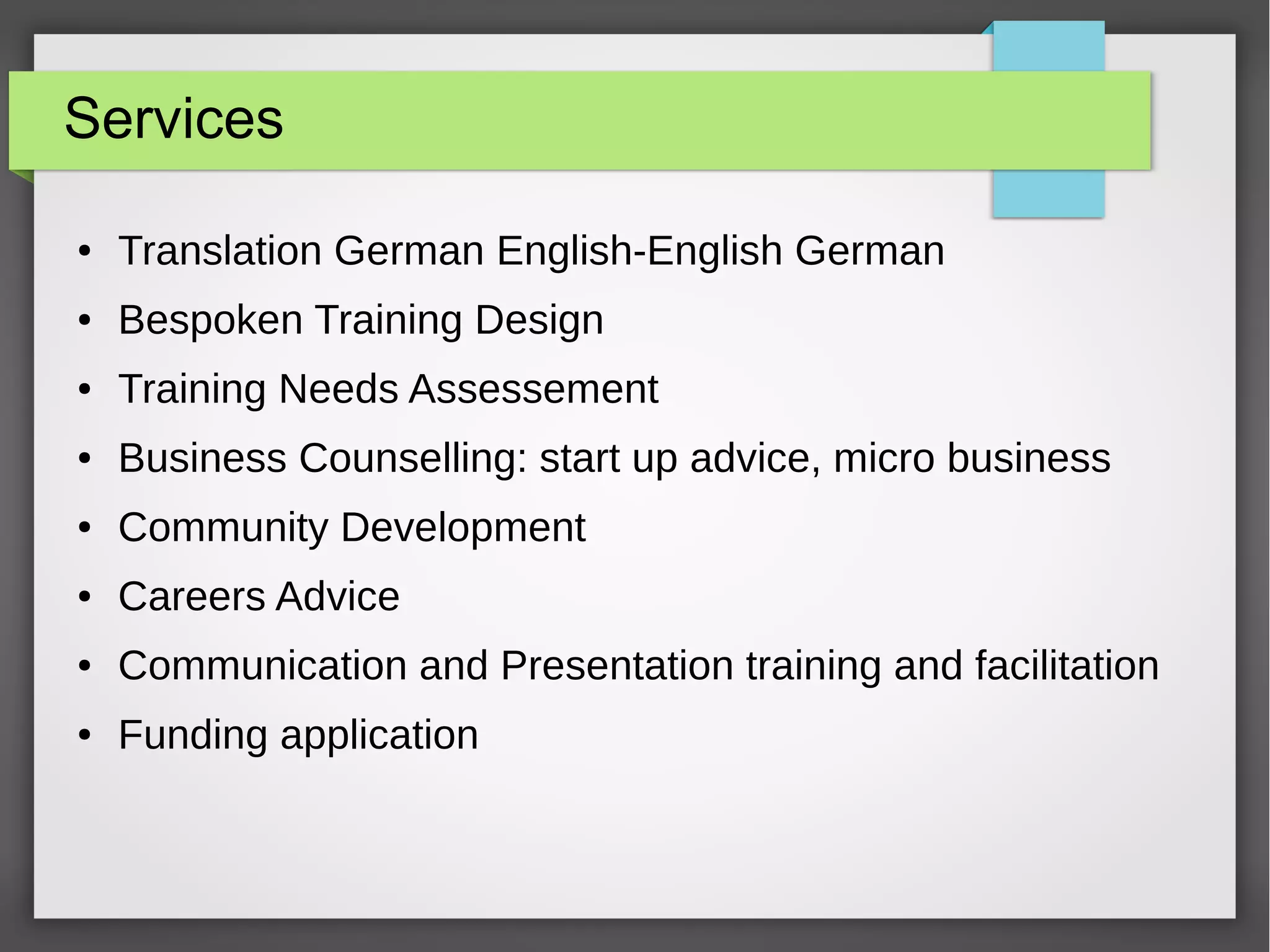 translation profile | ODP