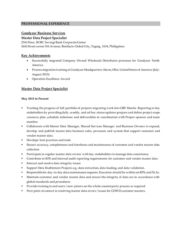 DIVINE GRACE Reyes_cv3 | PDF