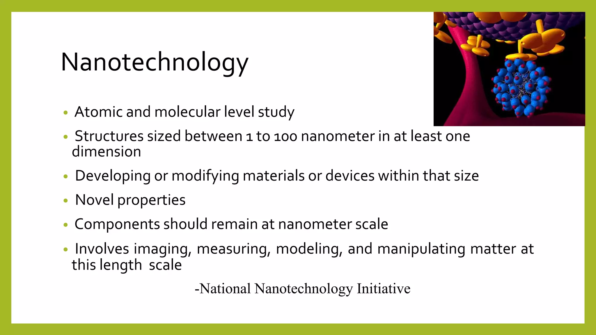 Nanotechnology in food processing and food packaging | PPTX