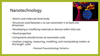 Nanotechnology in food processing and food packaging | PPTX