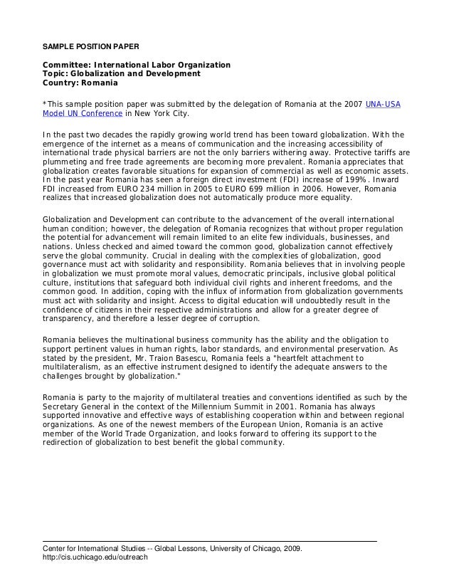 How To Write A Model Un Position Paper How To Position Papers How To Write A Model Un Position Paper How To Position Papers