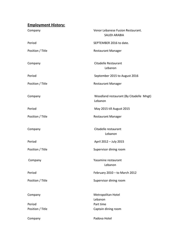 Richard Abi Rached CV | DOC