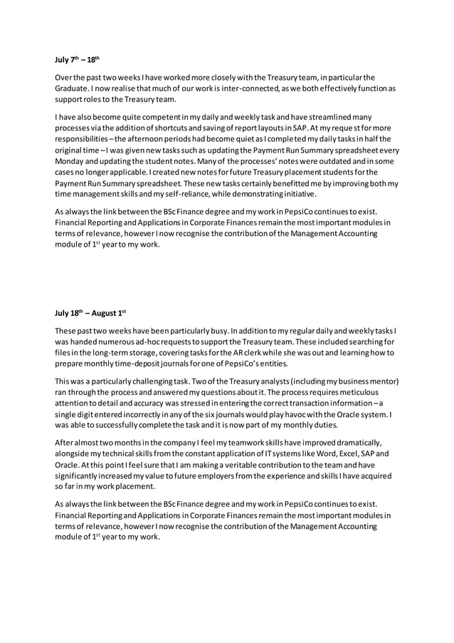 Learning Journals | DOCX