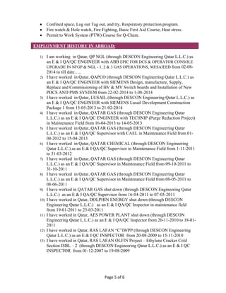 MANSOOR_ALI_CV -QA QC | PDF