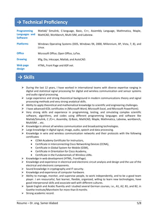 CV_Dr. Samer Alabed_academic_2015 | PDF