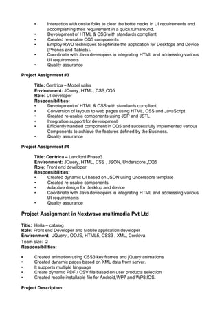Resume_Haran21 mca | PDF