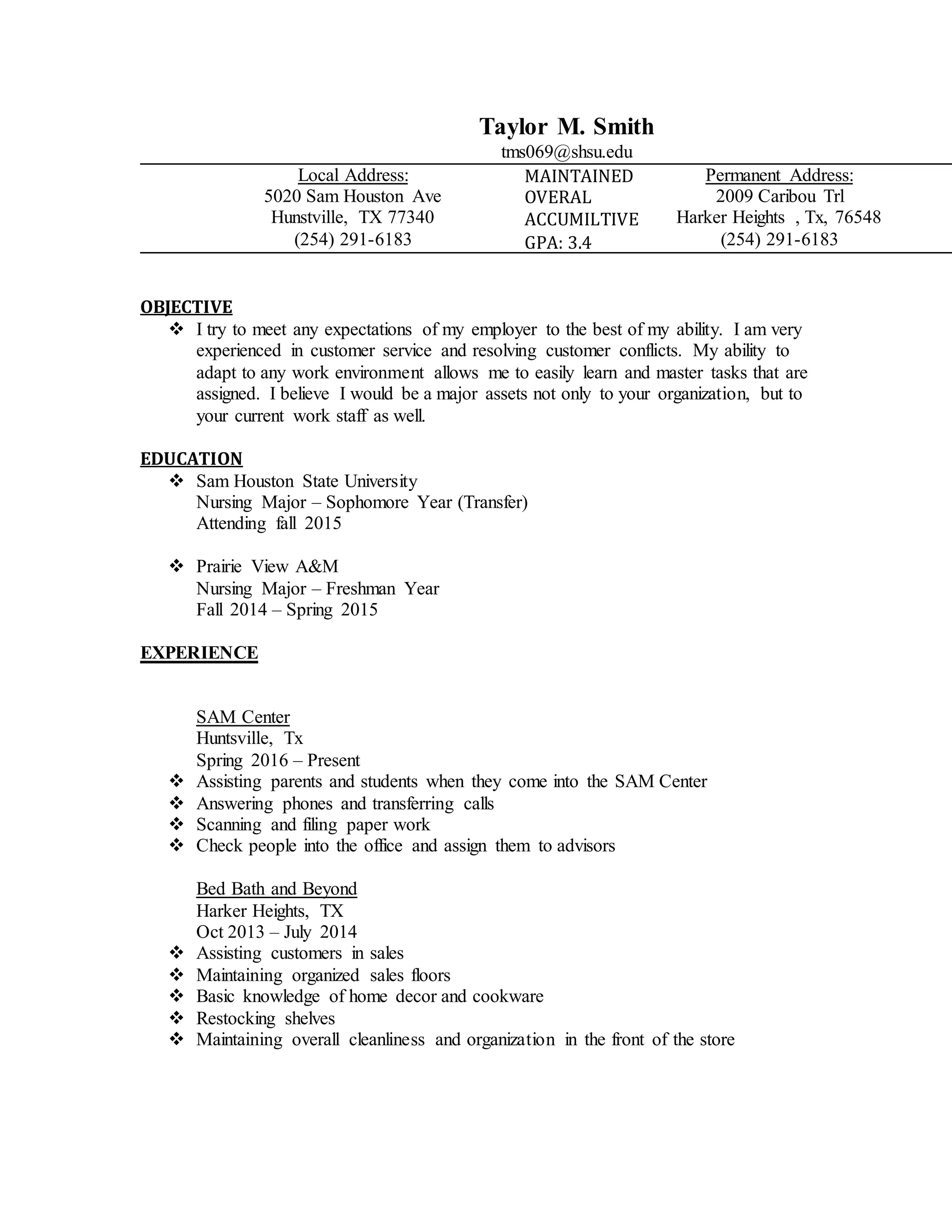 Resume | PDF