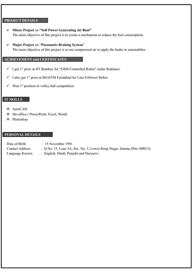 neeraj resume | PDF