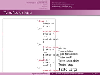 5-beamer: Creación de presentaciones con LaTeX Imprimible | PDF