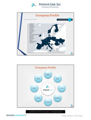 Protocol Link Company Introduction Feb 2015 | PDF