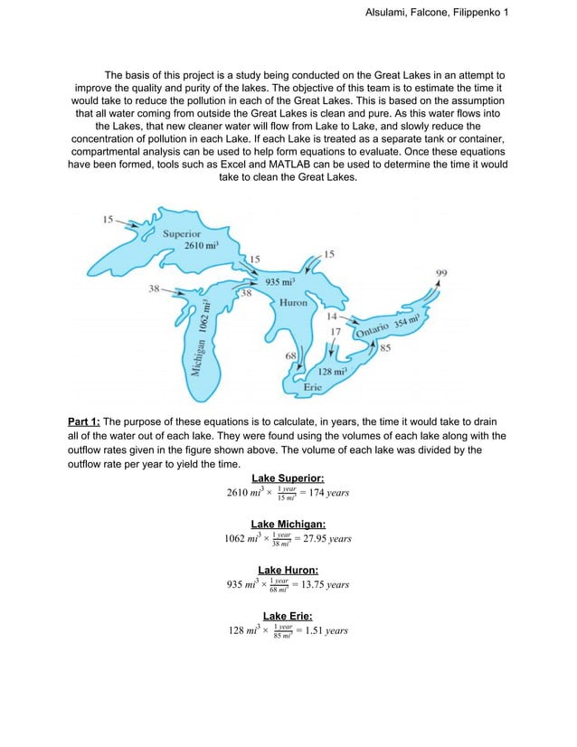 Great Lakes Project | PDF