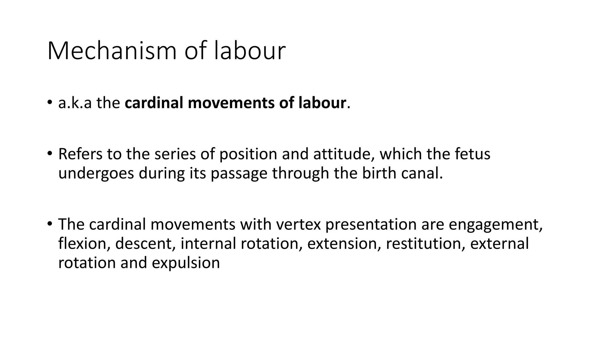 Normal Labour and Partography | PPTX