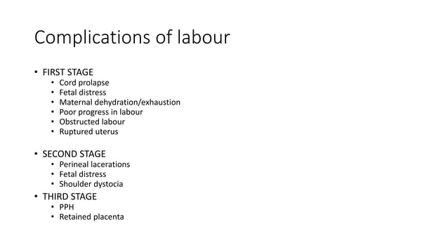 Normal Labour and Partography | PPTX | Pregnancy | Reproductive Health