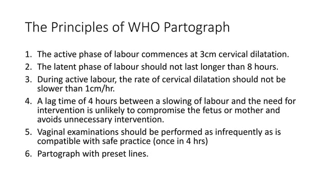 Normal Labour and Partography | PPTX | Pregnancy | Reproductive Health