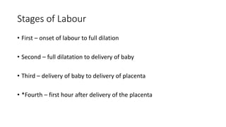 Normal Labour and Partography | PPTX