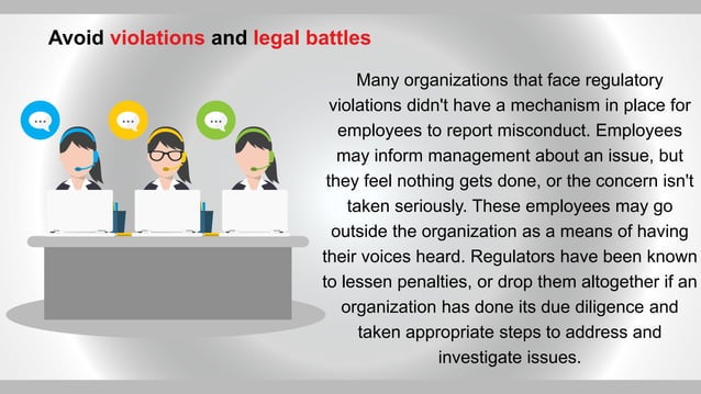 5 benefits of a whistleblower hotline | PPT