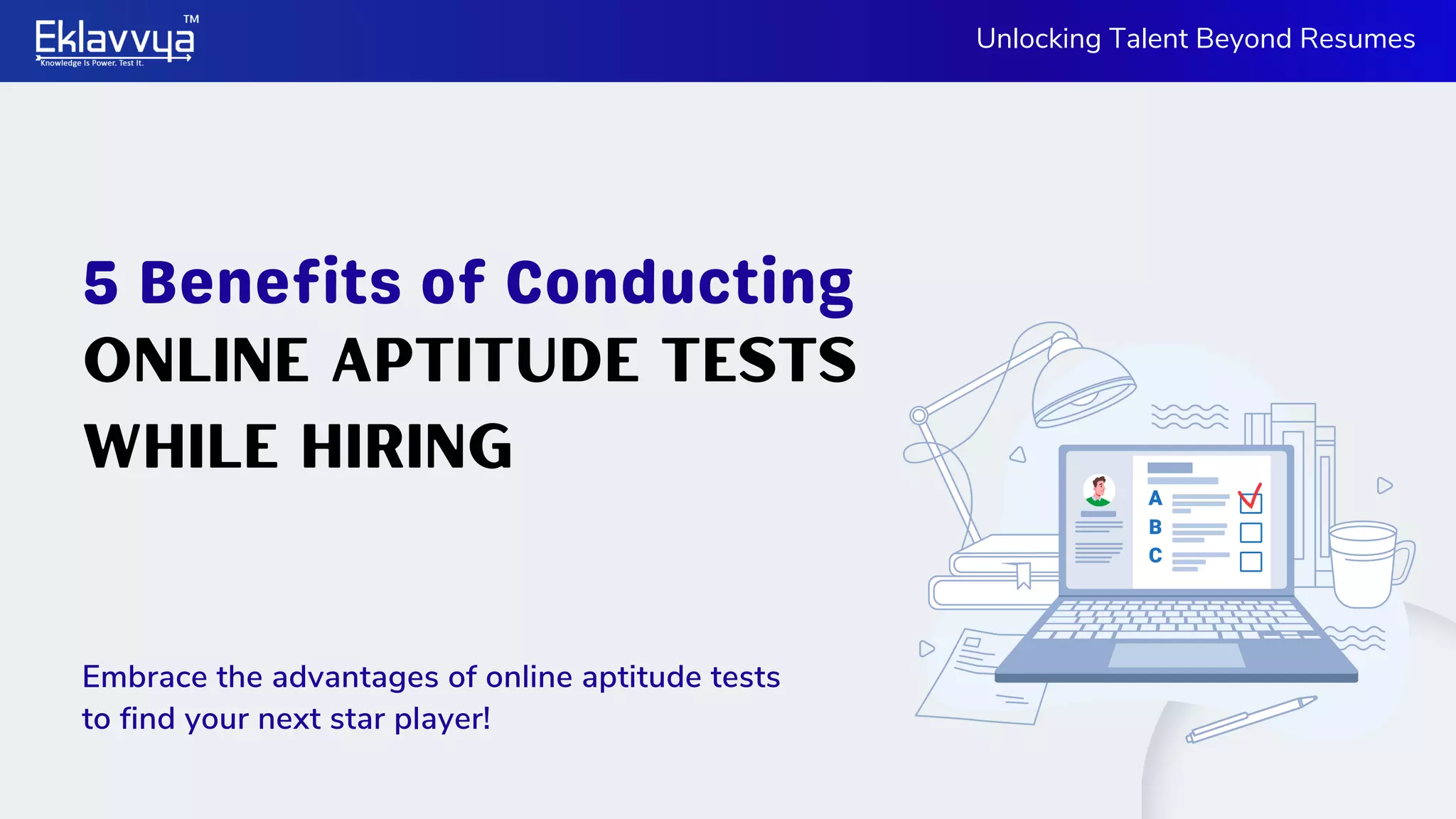 5 Benefits of Conducting Online Aptitude Tests while Hiring | PPT