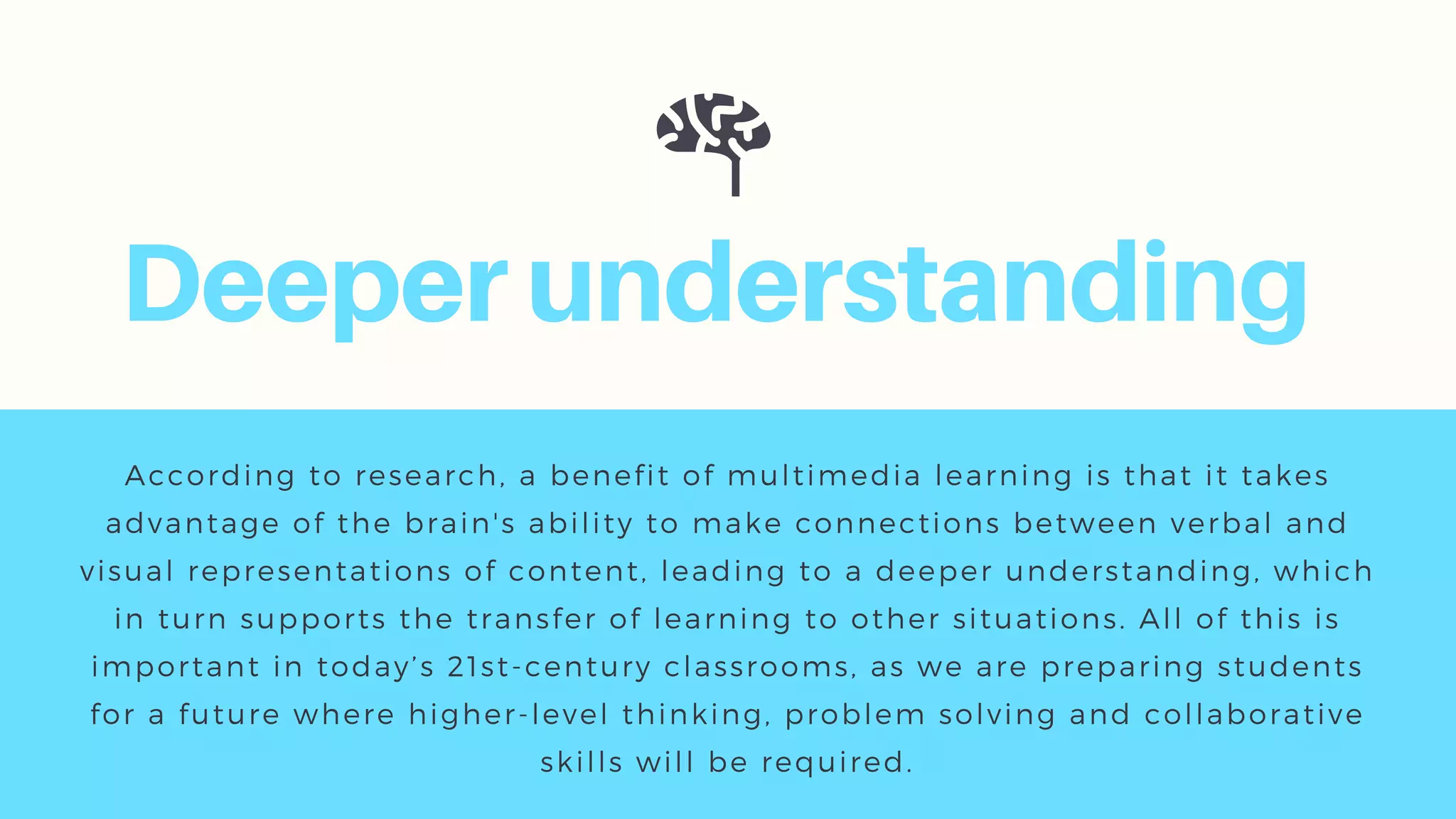 5 benefits of multimedia learning | PPT