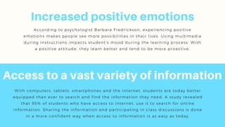 5 benefits of multimedia learning | PPT