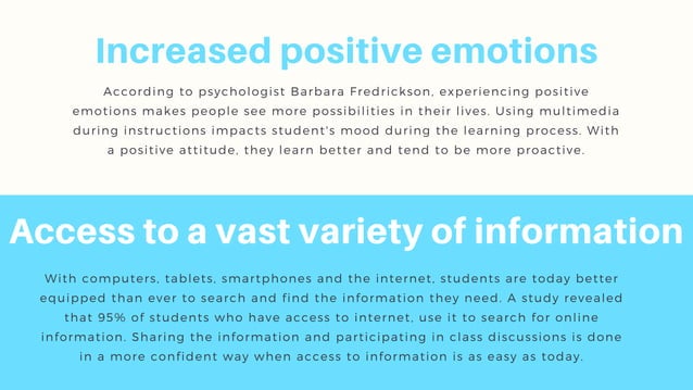 5 benefits of multimedia learning | PPT