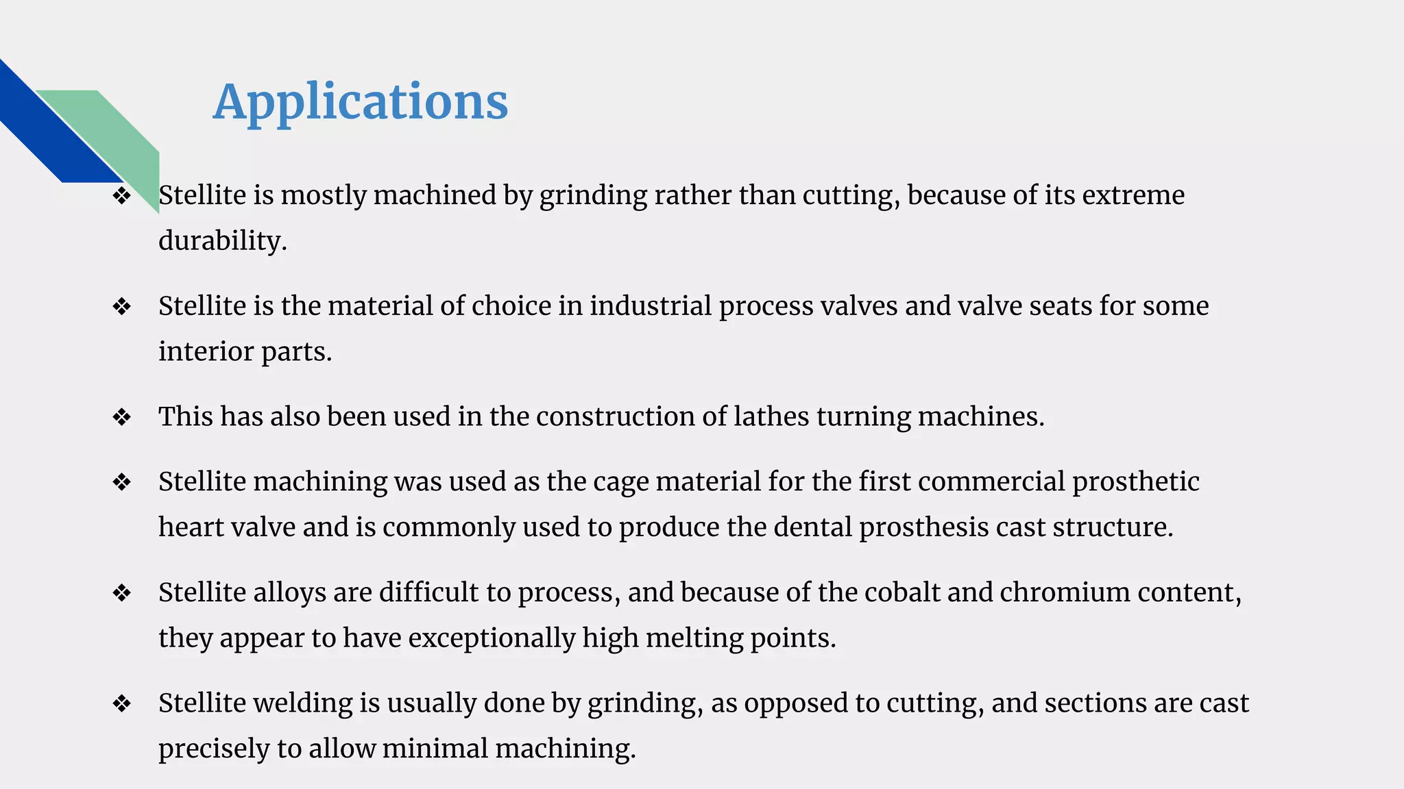 Stellite Welding Provider - Gemson | PPTX