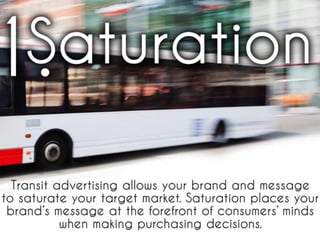 5 Benefits of Transit Advertising | PPTX