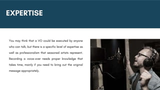 5 Benefits Of Using A Voice Over Service.ppt