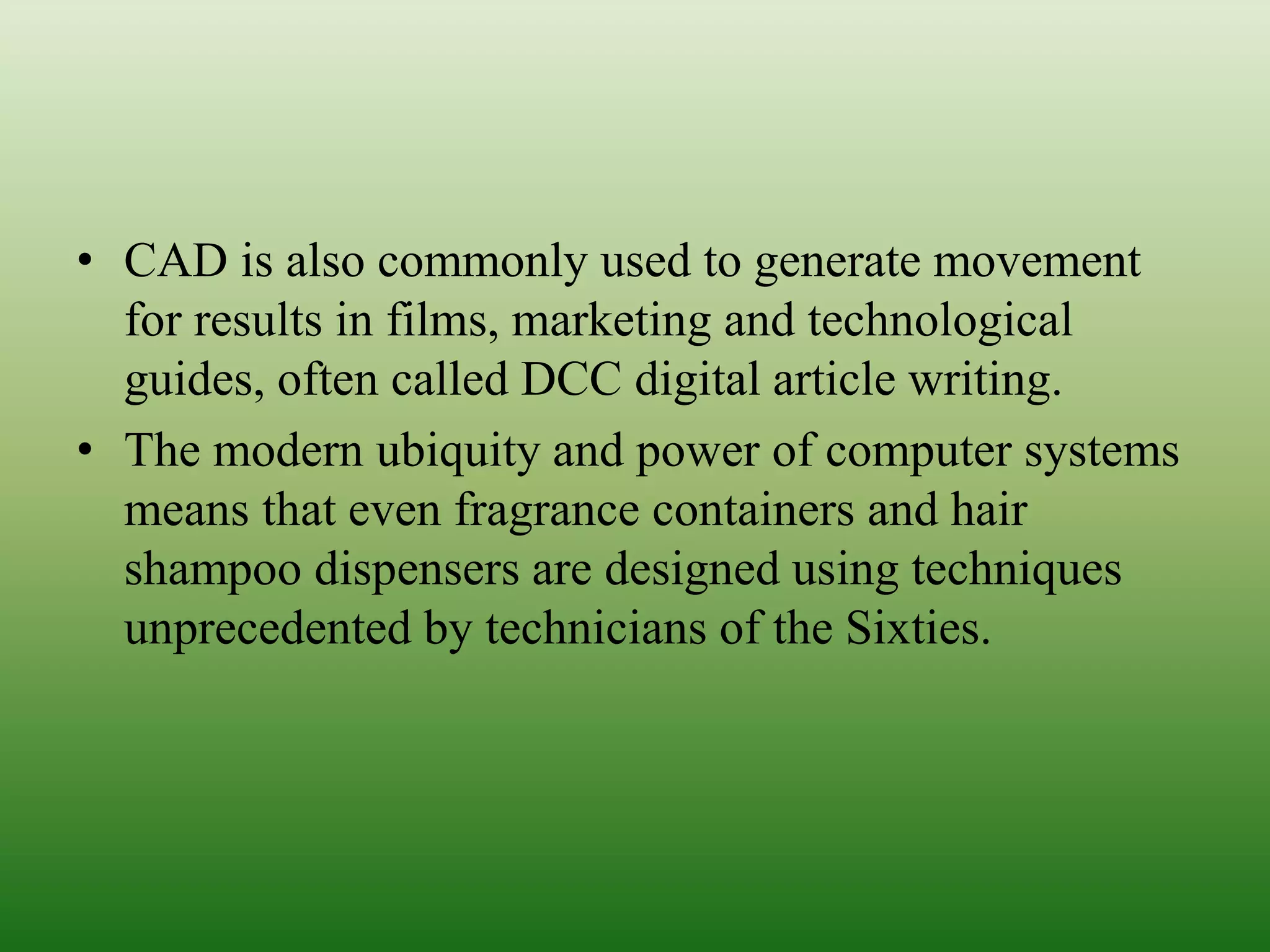 5 benefits of using cad program | PPTX