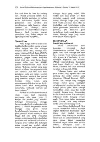 Jurnal PDP Vol 5 No. 2 TEORI BAGI HASIL PERUSAHAAN DALAM PERSPEKTIF EKONOMI SYARIAH | PDF